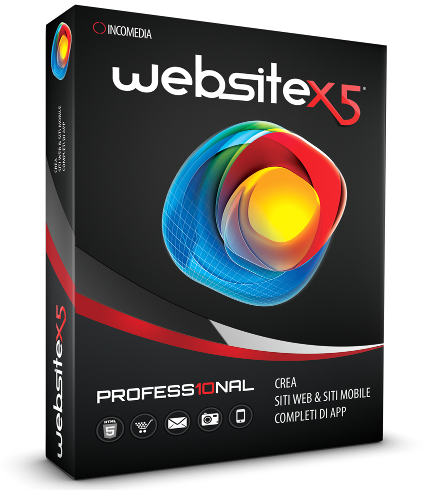 WebSite X5 Professional 10 siti e app in pochi clic - Digitalic
