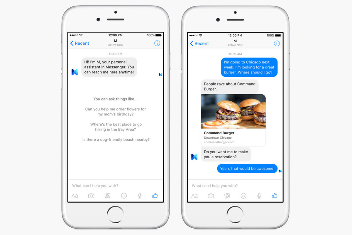 Facebook introduce un assistente personale nella app Messenger. Si ...