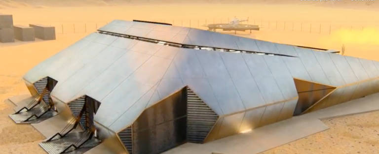 Cyberhouse, la concept home futuristica ispirata a Tesla Cybertruck