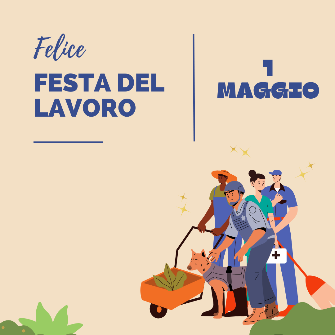 Immagini Buon 1° Maggio Festa dei Lavoratori - Digitalic